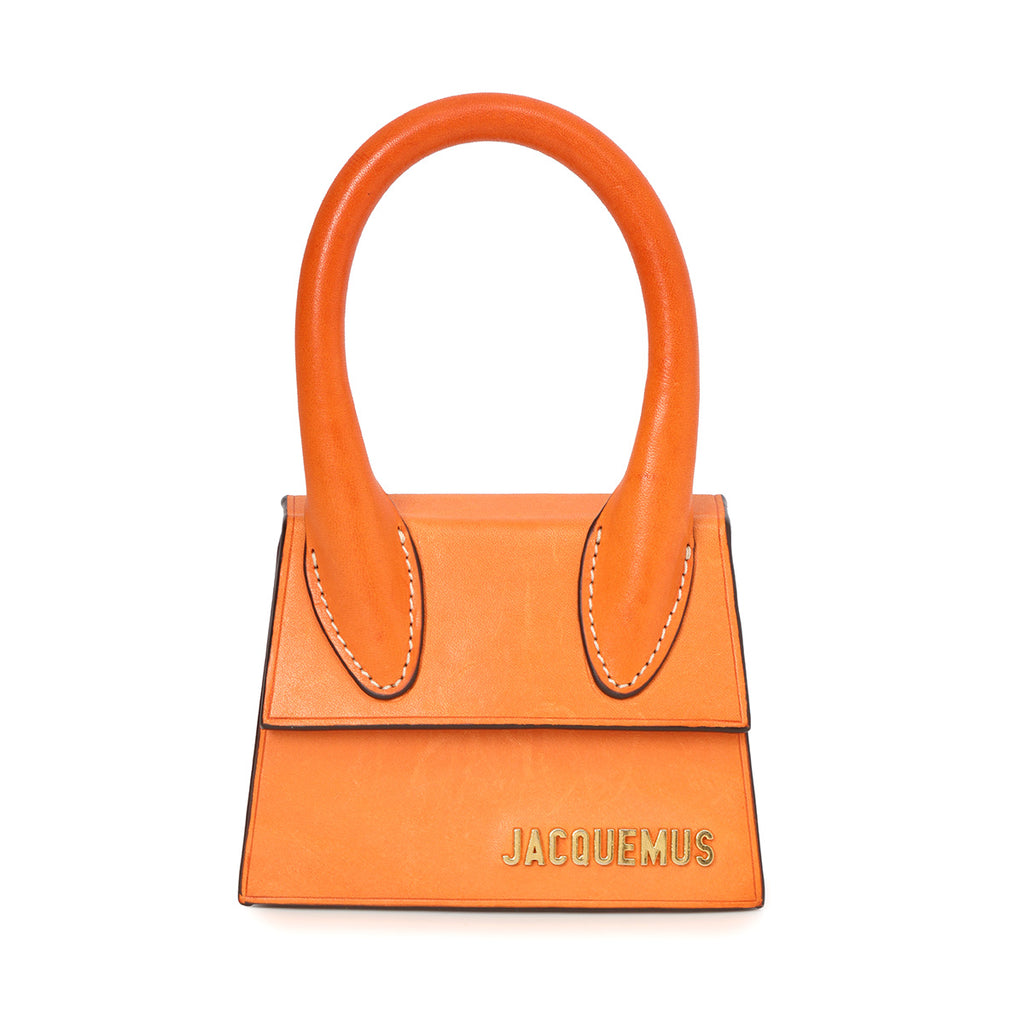 Shop Preloved Jacquemus Le Chiquito Orange Crossbody Bag 100% Authentic ...