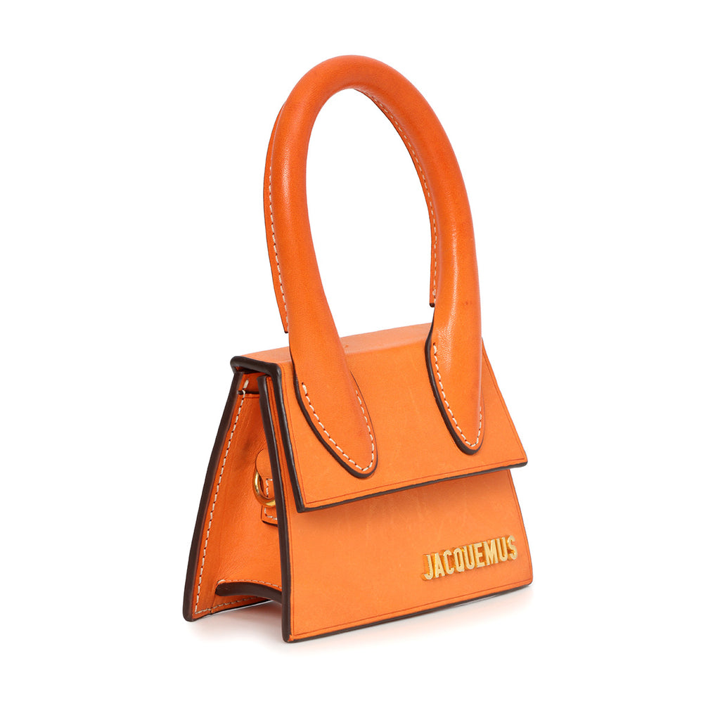 Shop Preloved Jacquemus Le Chiquito Orange Crossbody Bag 100% Authentic ...