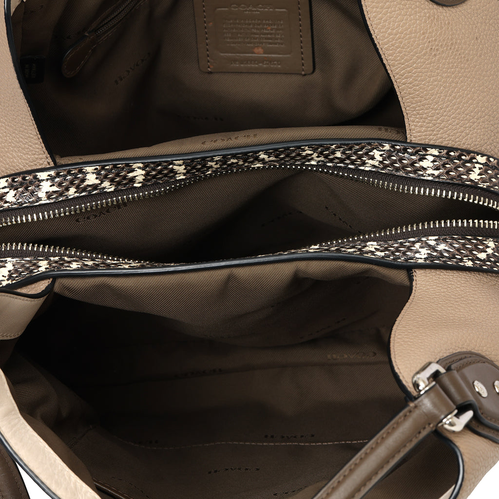 SHOP PRELOVED Coach Brown Birch Edie 31 Shoulder Bag – 100% Authentic ...