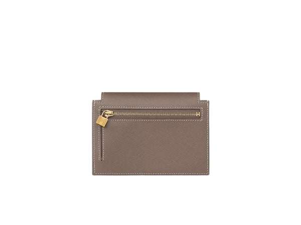 Kelly Compact Wallet - Etoupe Small – Confidential Couture
